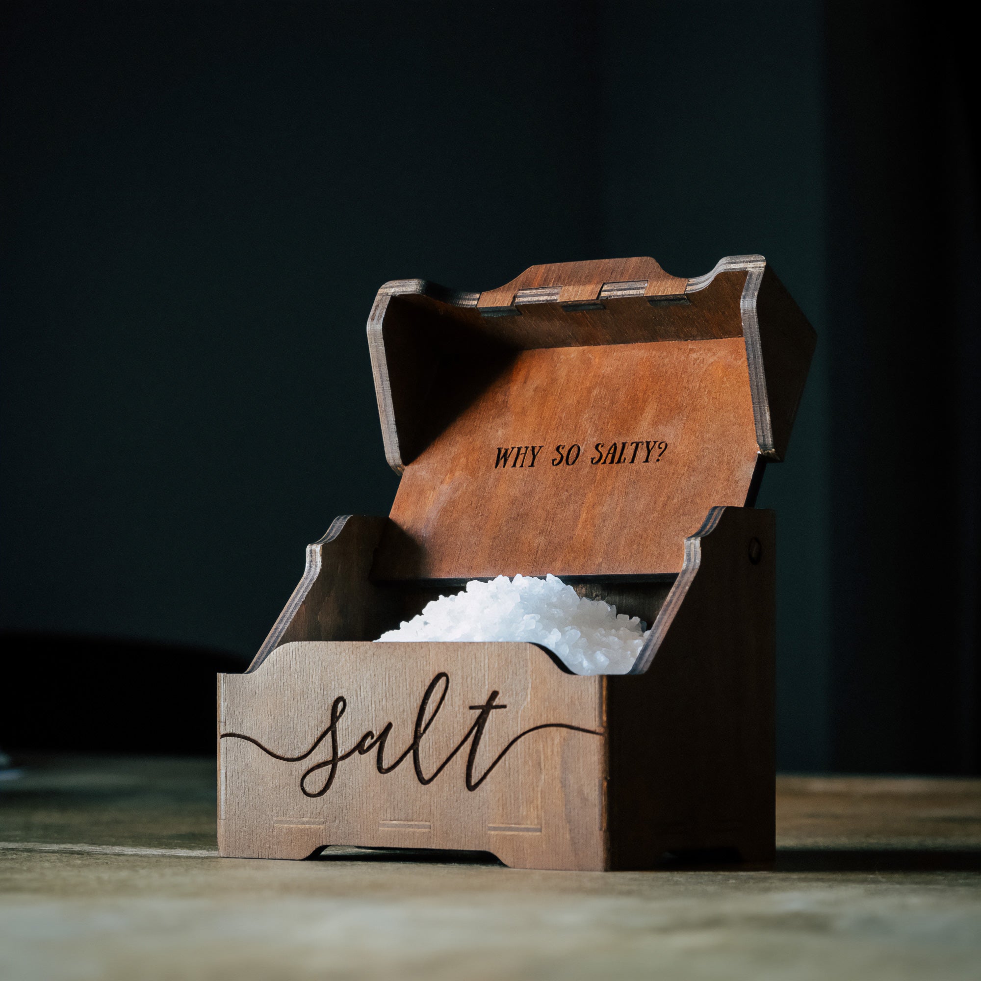 Wooden Spice Boxes and Salt Cellars with Lid – CustomCraftUA