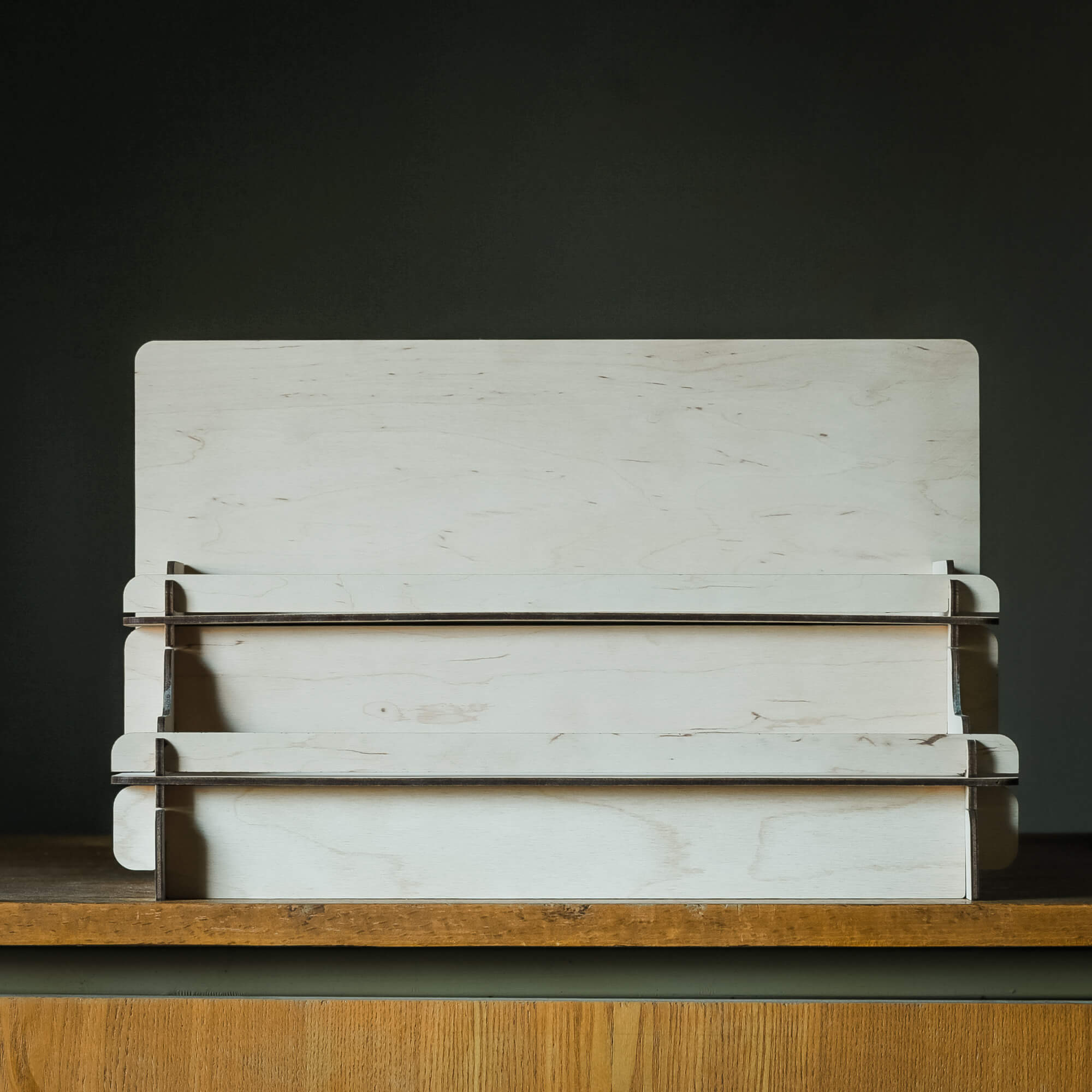 Wooden Display Riser - 2-Tier Collapsible Stand – CustomCraftUA